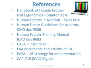 Human Factors in Aviation | PDF