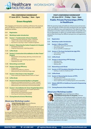 Healthcare Facilities Asia Conference | PDF