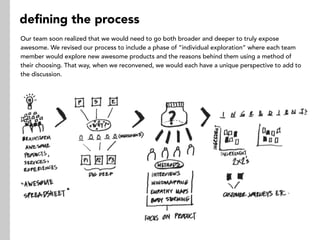 Meaning of Awesome: Supporting Documentation | PPT