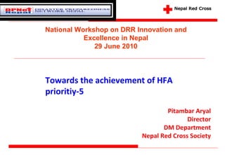 HFA and NRCS (Pitamber Aryal) | PPT