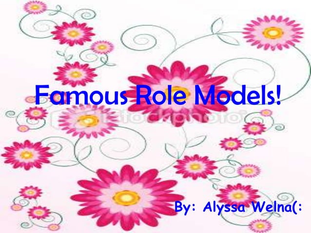 Famous Role Models! | PPT