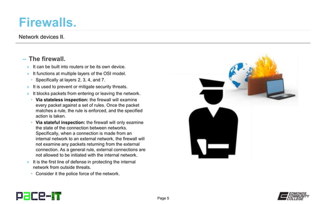 Pace IT - Network Devices (part 2) | PPTX