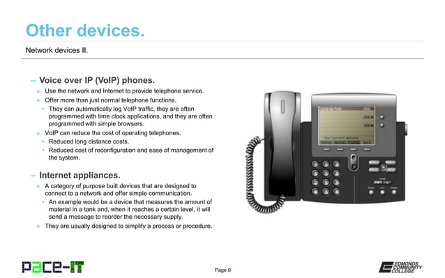 Pace IT - Network Devices (part 2) | PPTX