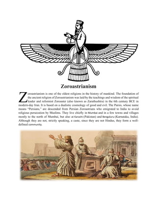 INDIAN RELIGION (ZOROASTRIANISM) | PDF
