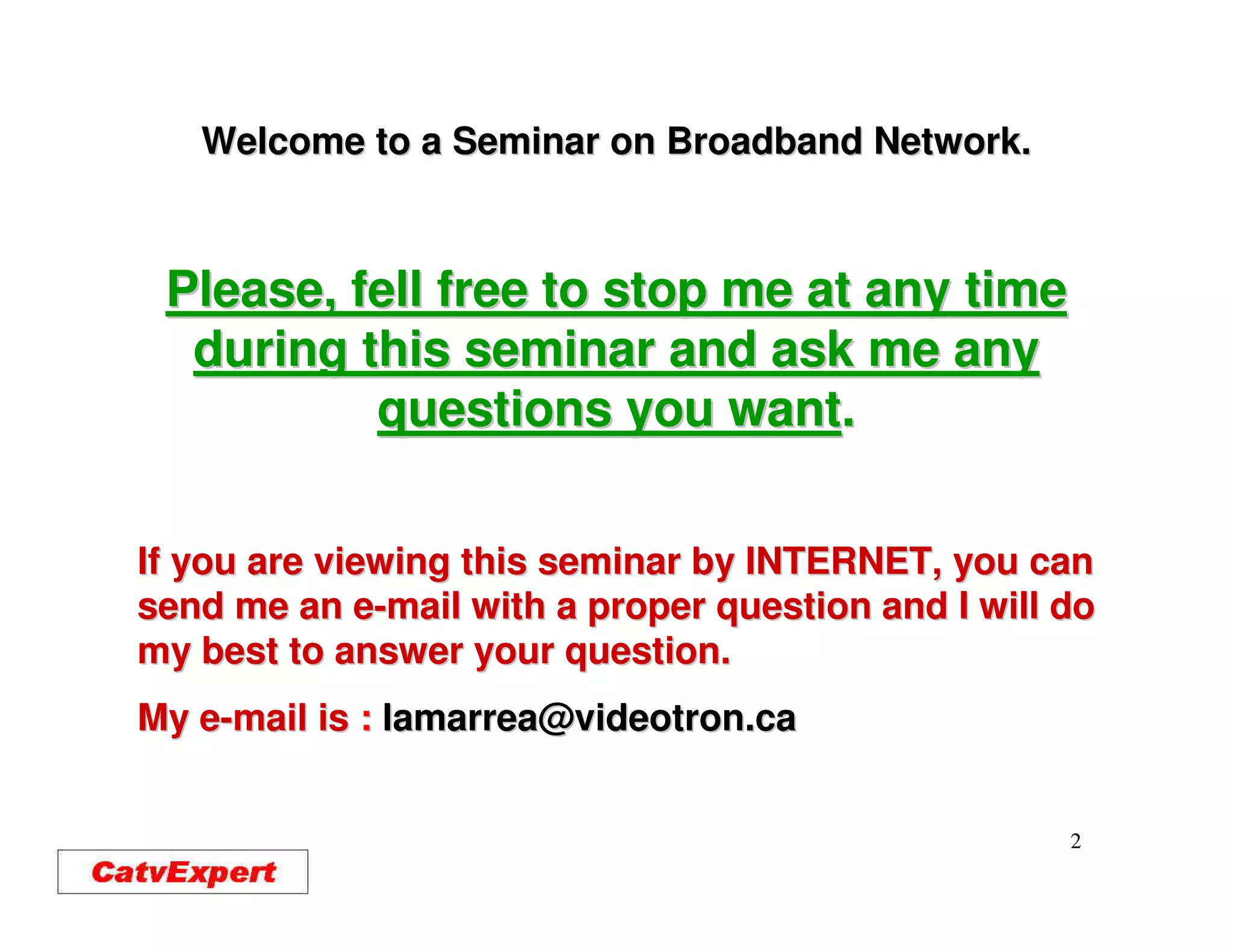 Hfc b headend of hfc | PDF