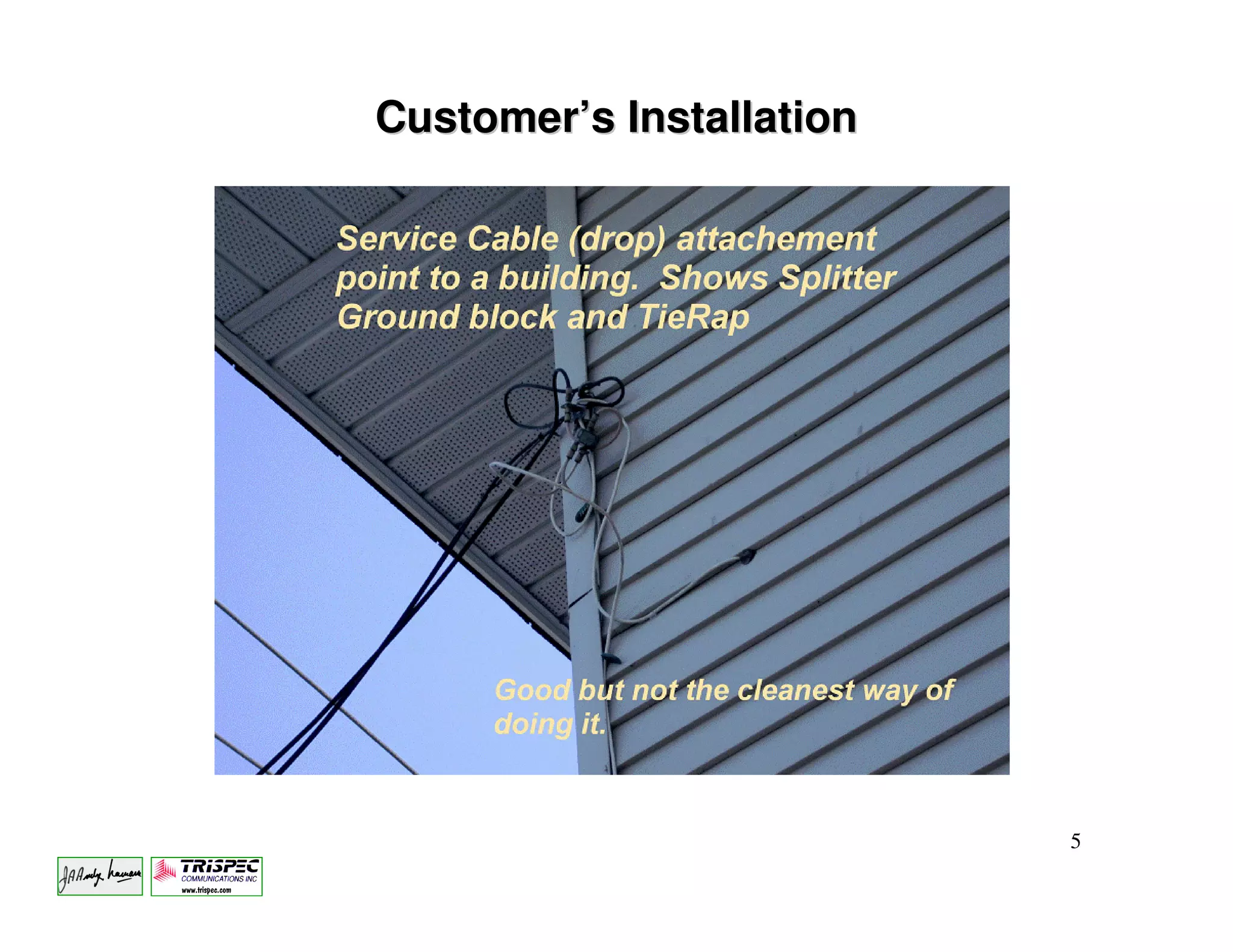 Hfc m home installation | PDF