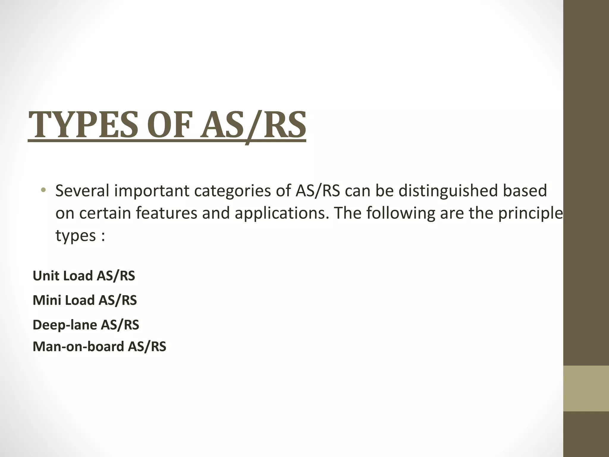 ASRS | PPTX