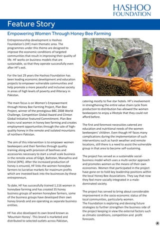 Hashoo Foundation Chronicle Jan 2017 | PDF