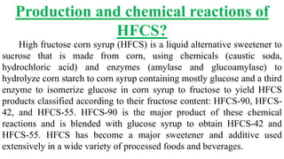 HIGH FRUCTOSE CORN SYRUP | PPTX