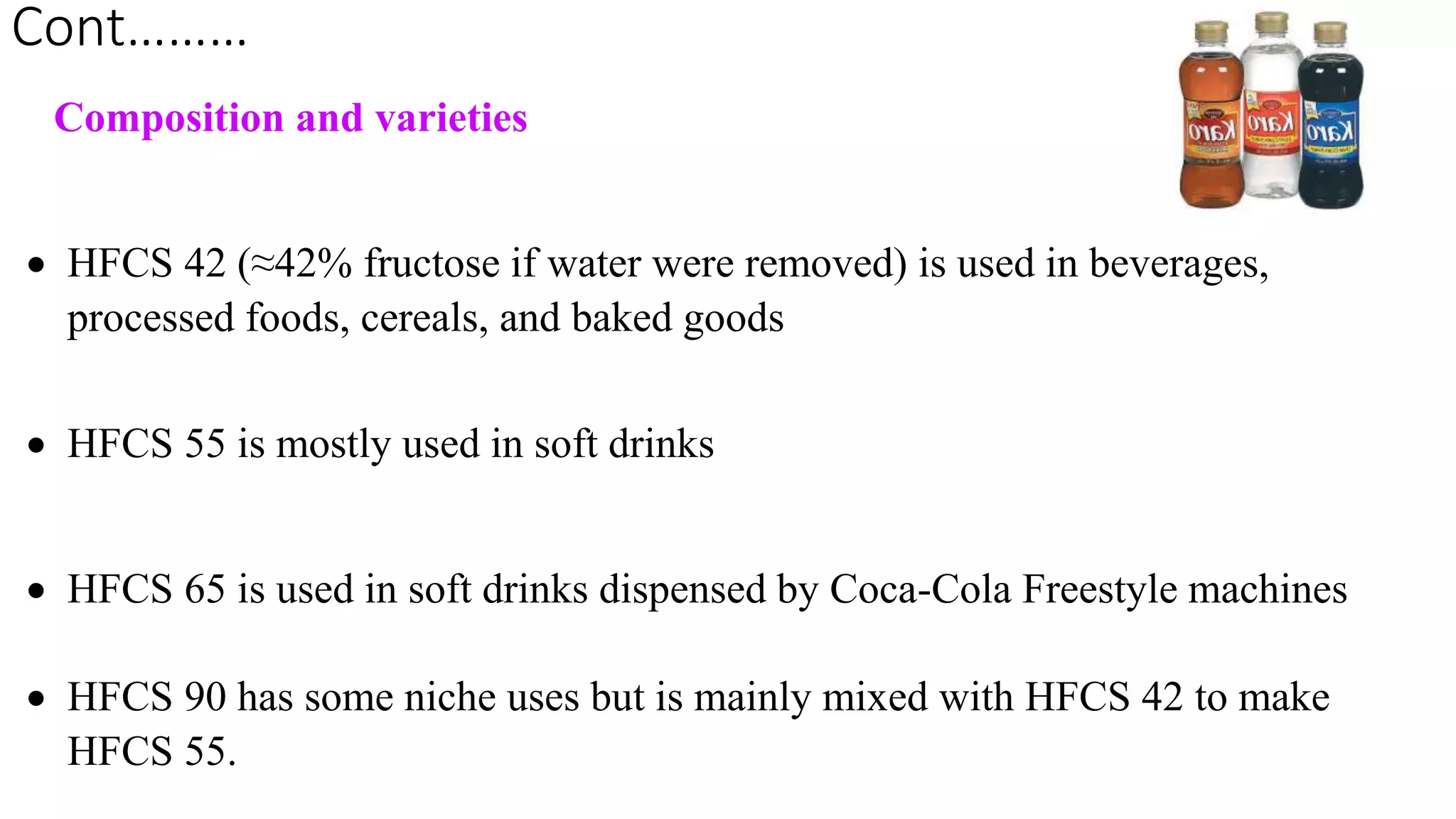 HIGH FRUCTOSE CORN SYRUP | PPTX