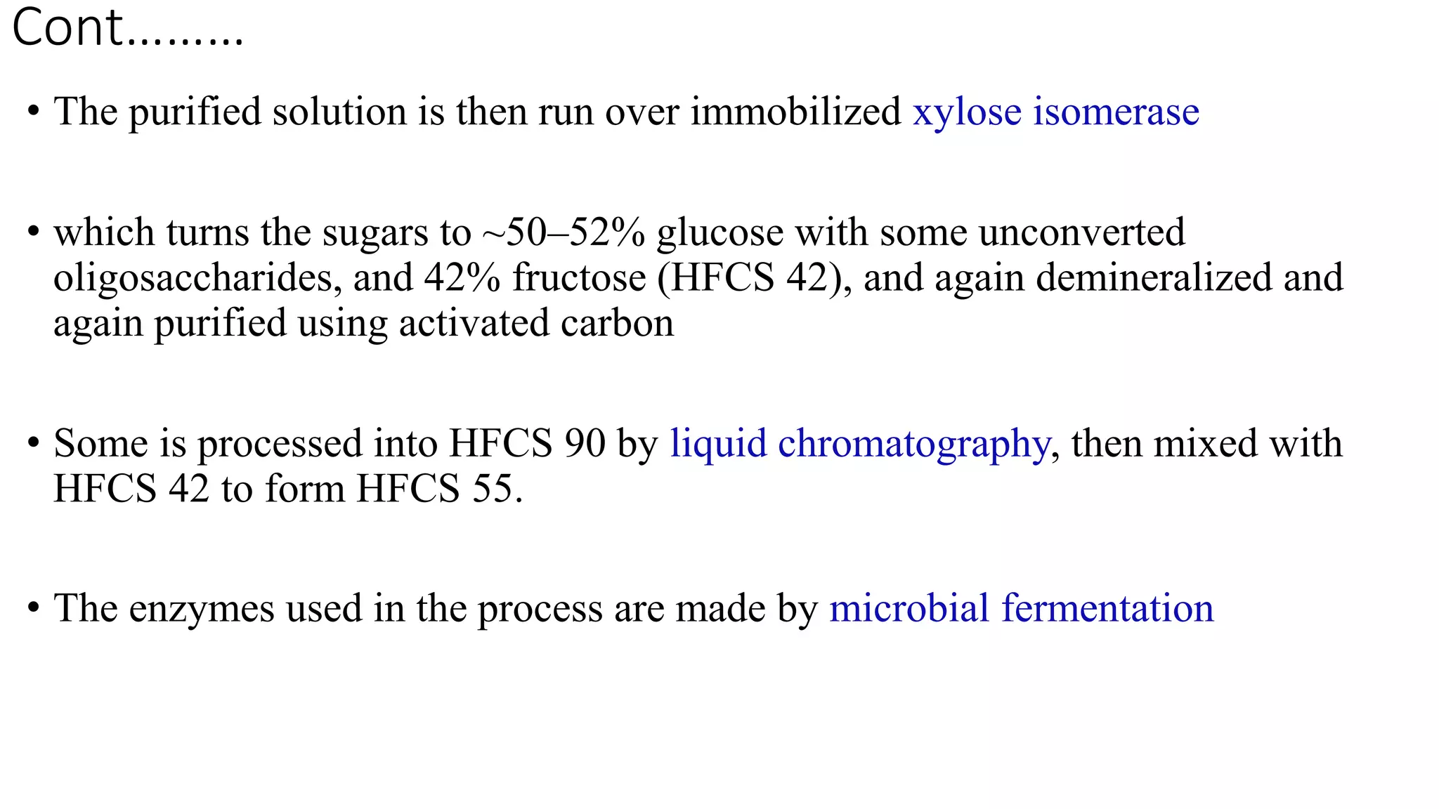 HIGH FRUCTOSE CORN SYRUP | PPTX