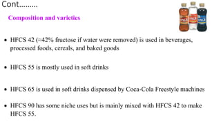 HIGH FRUCTOSE CORN SYRUP | PPTX