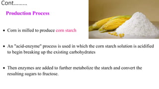 HIGH FRUCTOSE CORN SYRUP | PPTX