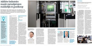 Metaalprinten maakt ultiem maatwerk mogelijk | PPT