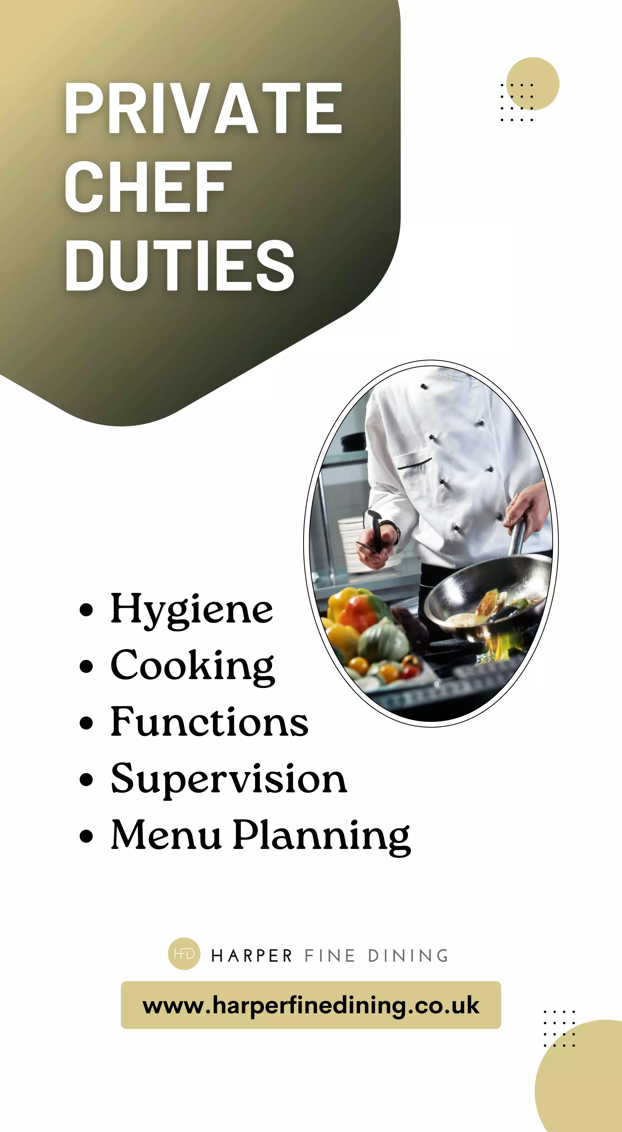 Private Chef Duties | PDF
