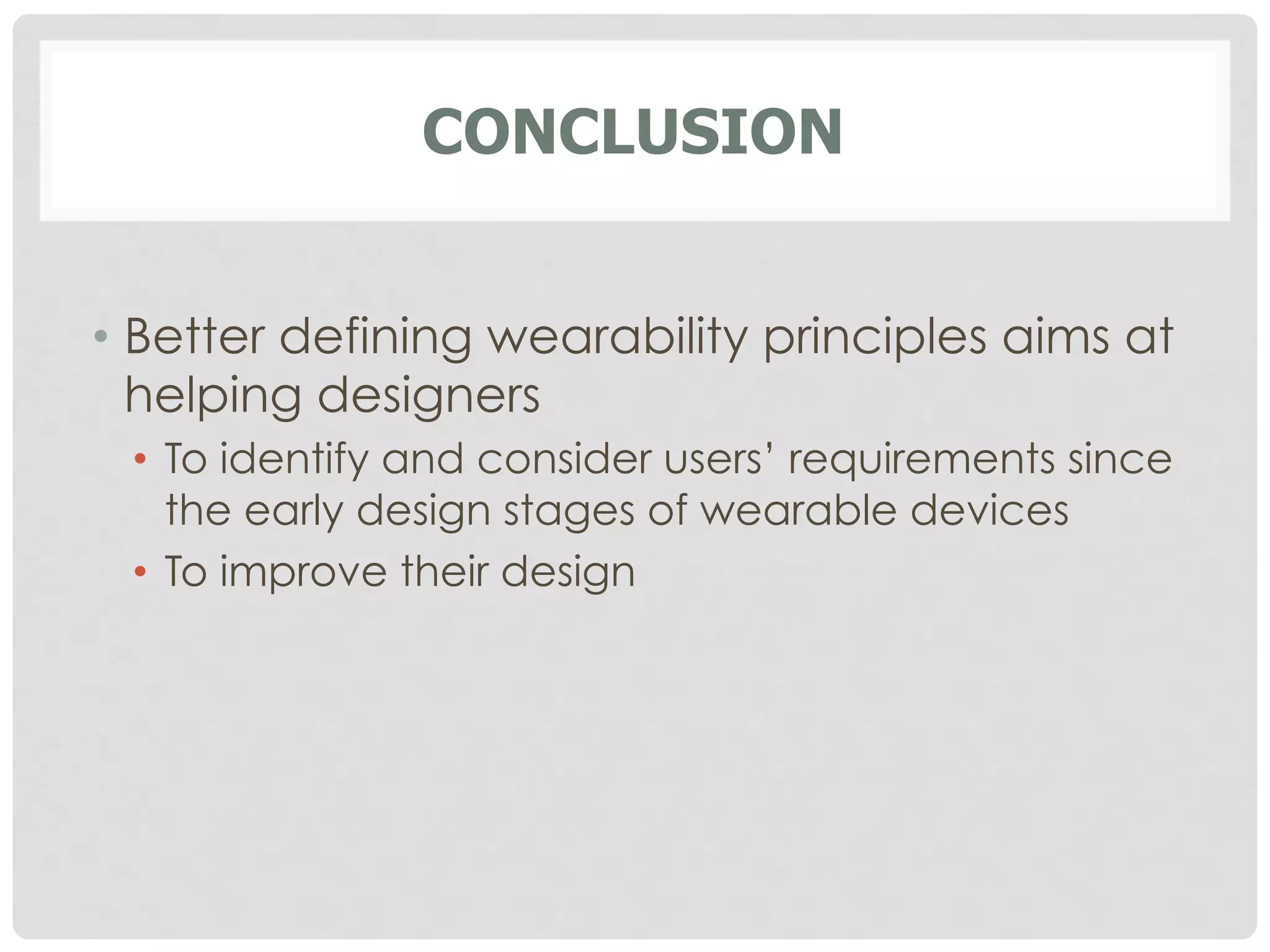 Human Factors Considerations in the Design of Wearable Devices | PDF