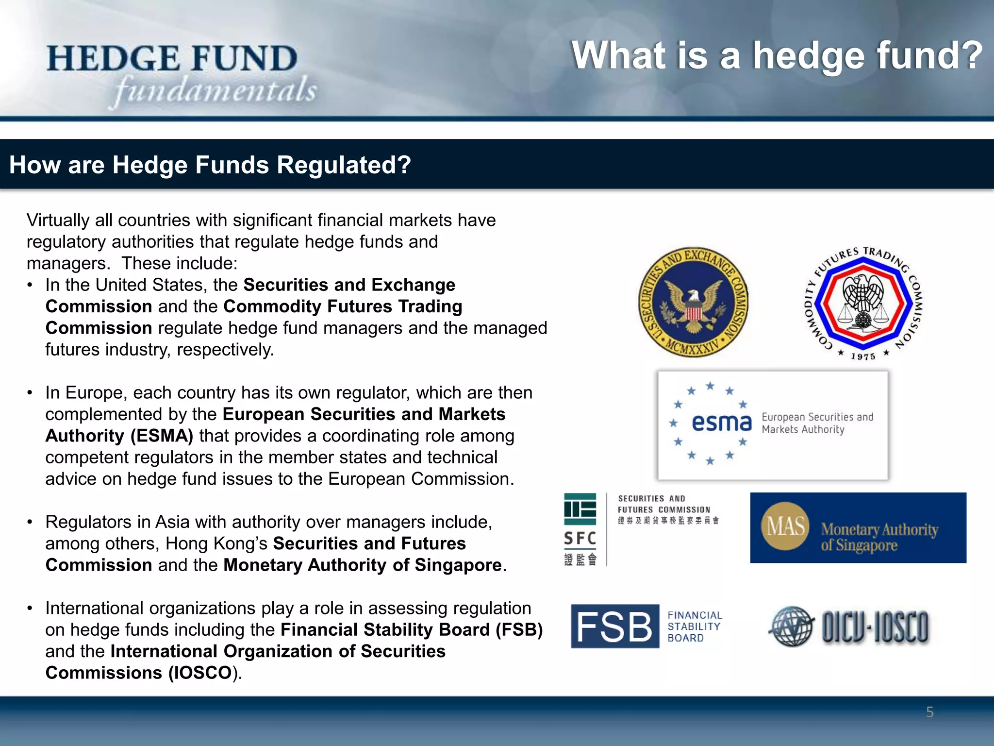 What is a Hedge Fund? | PDF