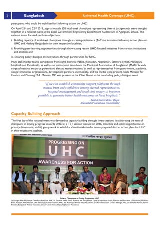 Harnessing Universal Health Coverage (UHC) Awareness: Evidence to ...