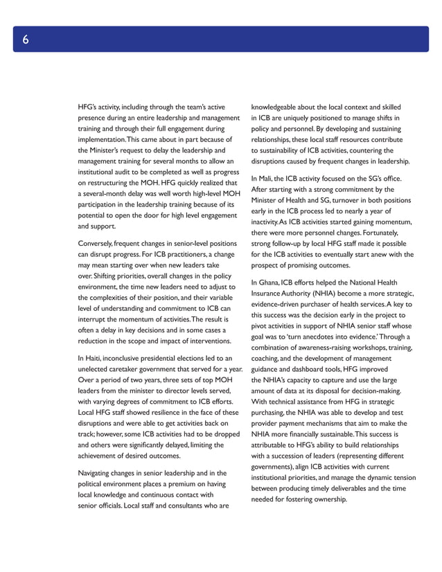 Lessons Learned in Institutional Capacity Building | PDF | Healthcare Industry | Industries