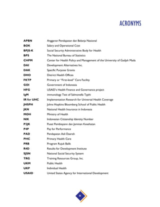 A regulatory review assessing JKN implementation versus design | PDF