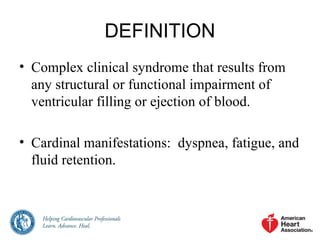 Heart failure Guidelines of cardiology.ppt