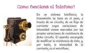 Historia del teléfono | PPTX