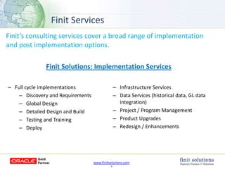 Getting the Most out of EPMA: HFM Managing Metadata with EPMA | PPTX