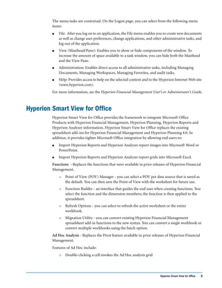 Hfm 4.0 new features | PDF