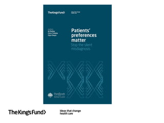 Chris Ham: Achieving transformational change | PPT