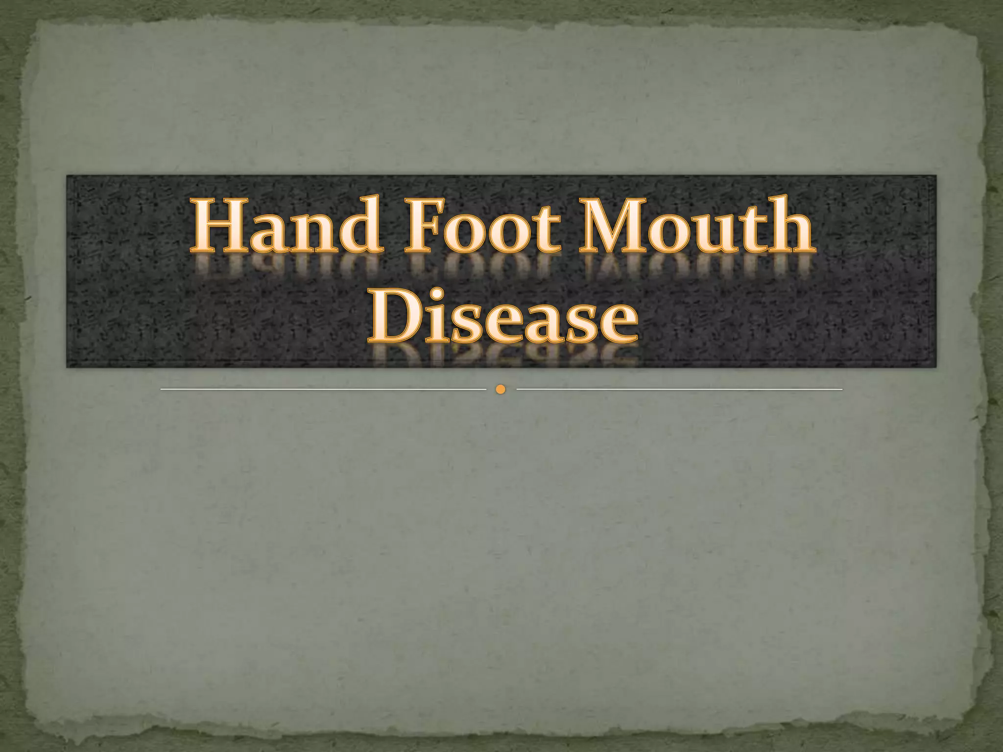 HFMD | PPTX
