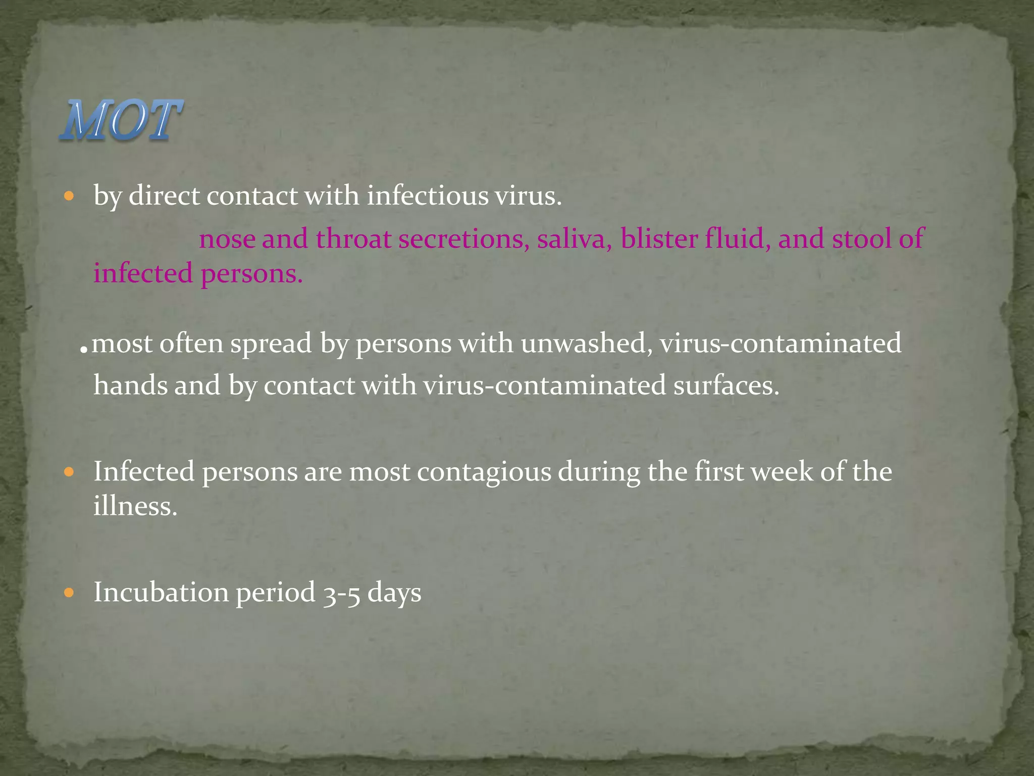 HFMD | PPTX