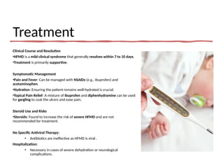 HFMD - Hand foot mouth disease, Overview | PPTX