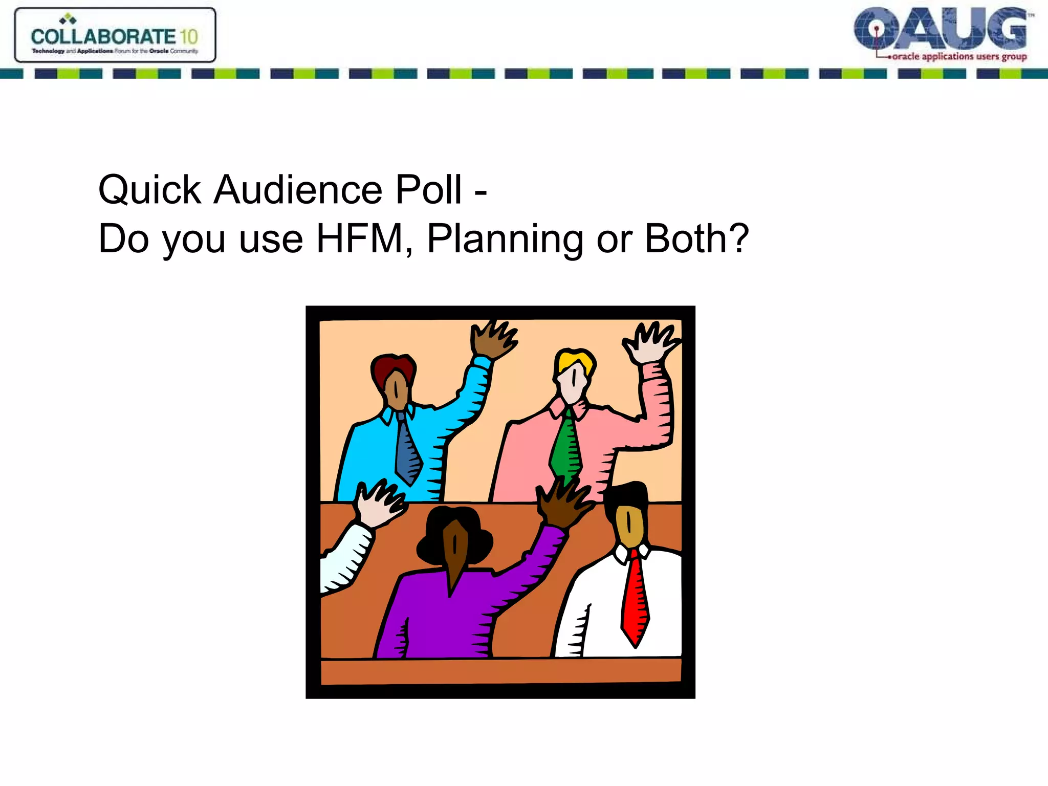 Key Success Criteria for Hyperion Planning and HFM Integration | PPT