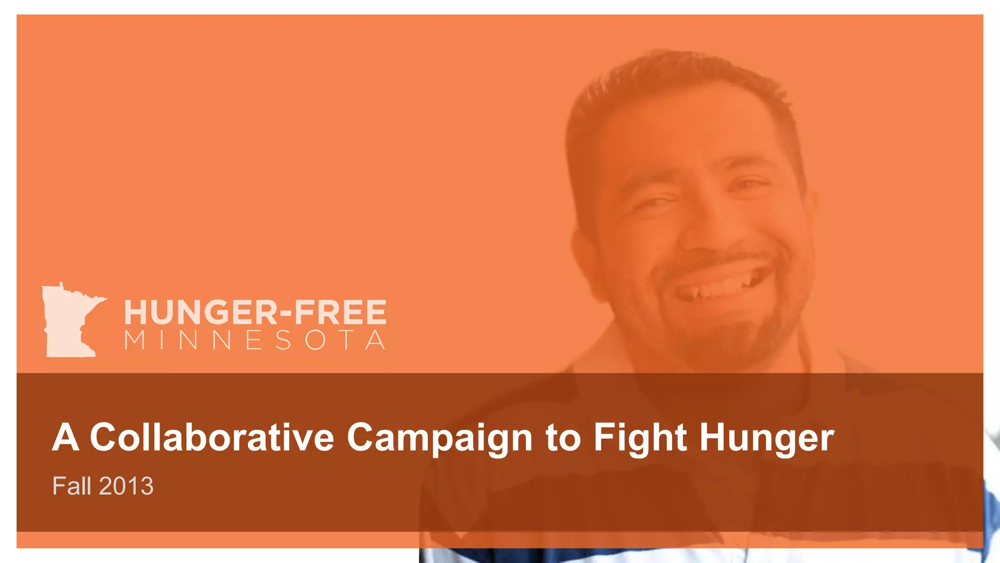 Hunger-Free Minnesota - Introduction | PPTX