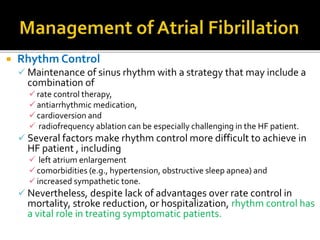 Heart Failure and Arrhythmia | PPTX
