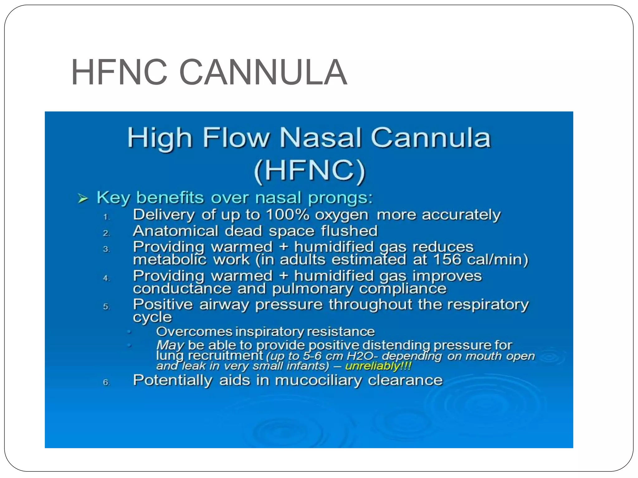 HFNC AND ITS SIGNIFICANCE.pptx | Lung and Respiratory Health | Diseases and Conditions