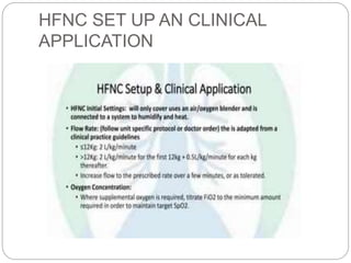 HFNC AND ITS SIGNIFICANCE.pptx | Lung and Respiratory Health | Diseases and Conditions
