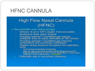HFNC AND ITS SIGNIFICANCE.pptx | Lung and Respiratory Health | Diseases ...