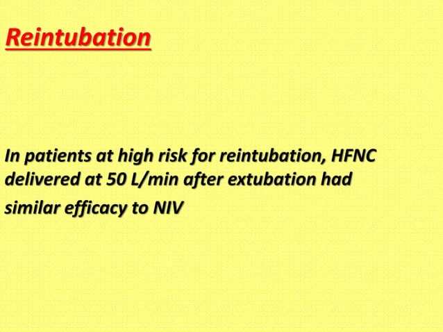 HFNC | PPTX | Lung and Respiratory Health | Diseases and Conditions