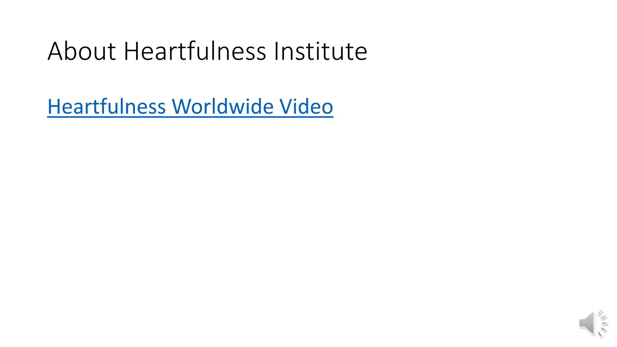 Introduction to Heartfulness - Day 1 | PPTX