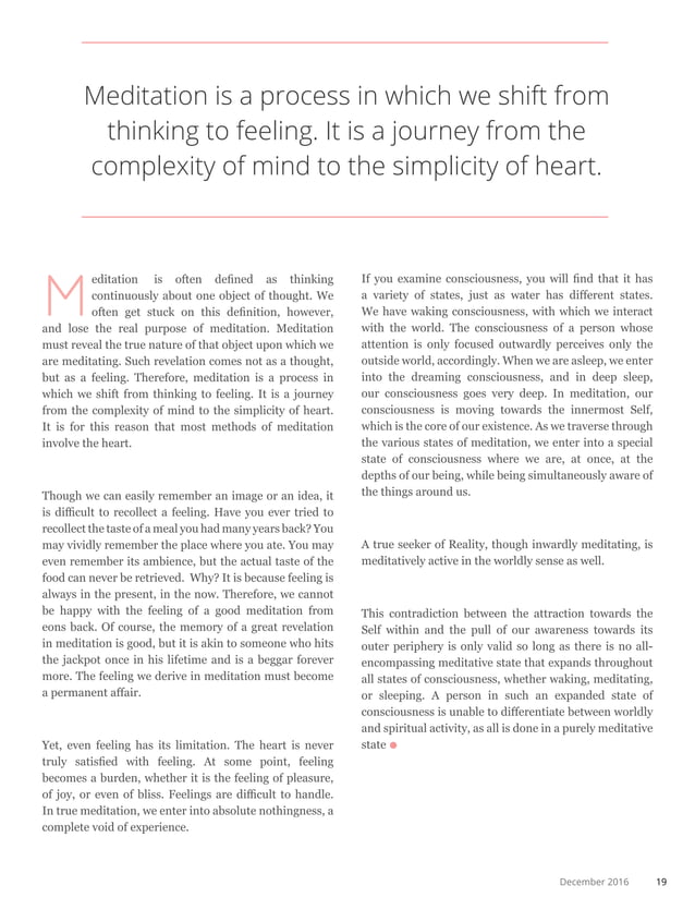 Heartfulness magazine Issue 14 | PDF