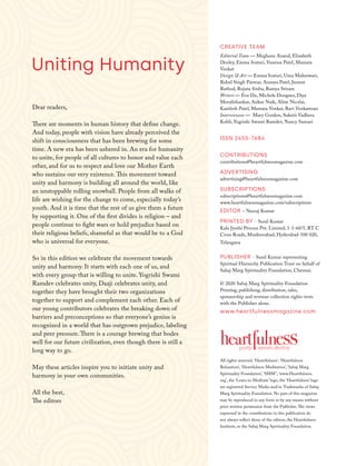 Heartfulness Magazine - March 2020 (Volume 5, Issue 3) | PDF