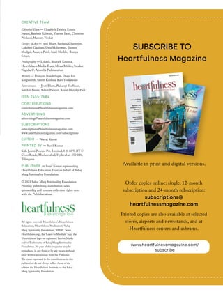 Heartfulness Magazine - October 2021 (Volume 6, Issue 10) | PDF
