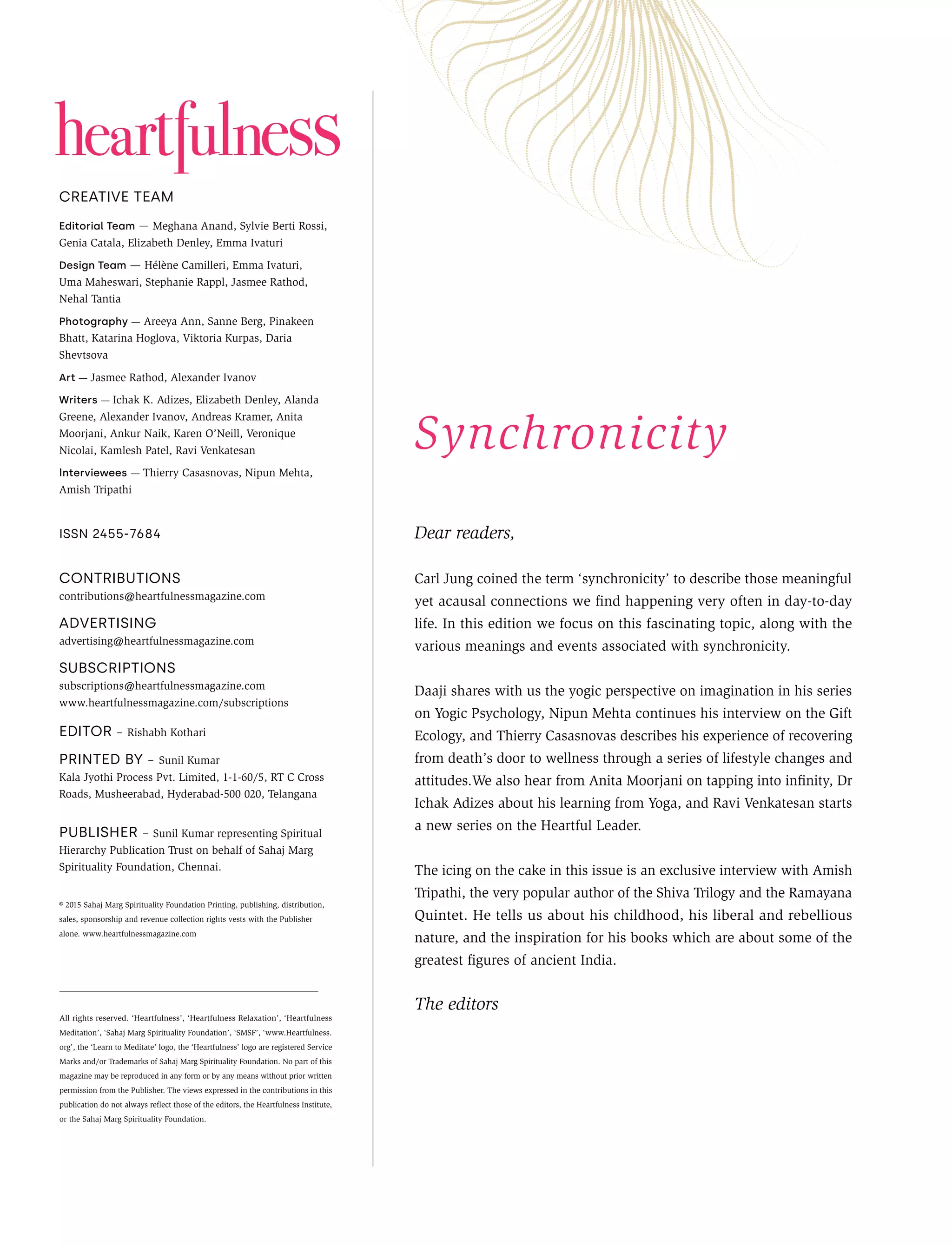 Heartfulness Magazine - February 2019 (Volume 4, Issue 2) | PDF