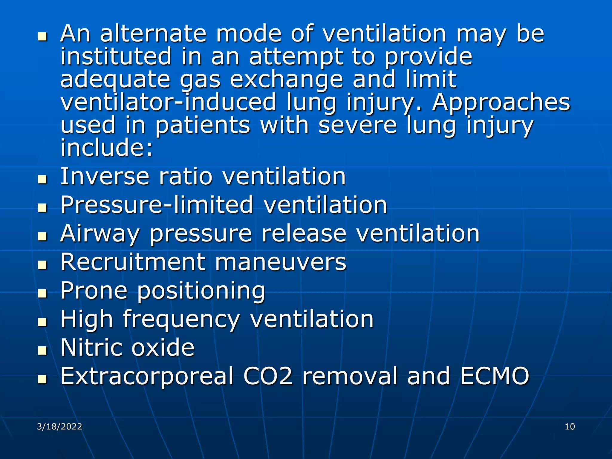 High Frequency Oscillatory Ventilation | PPSX