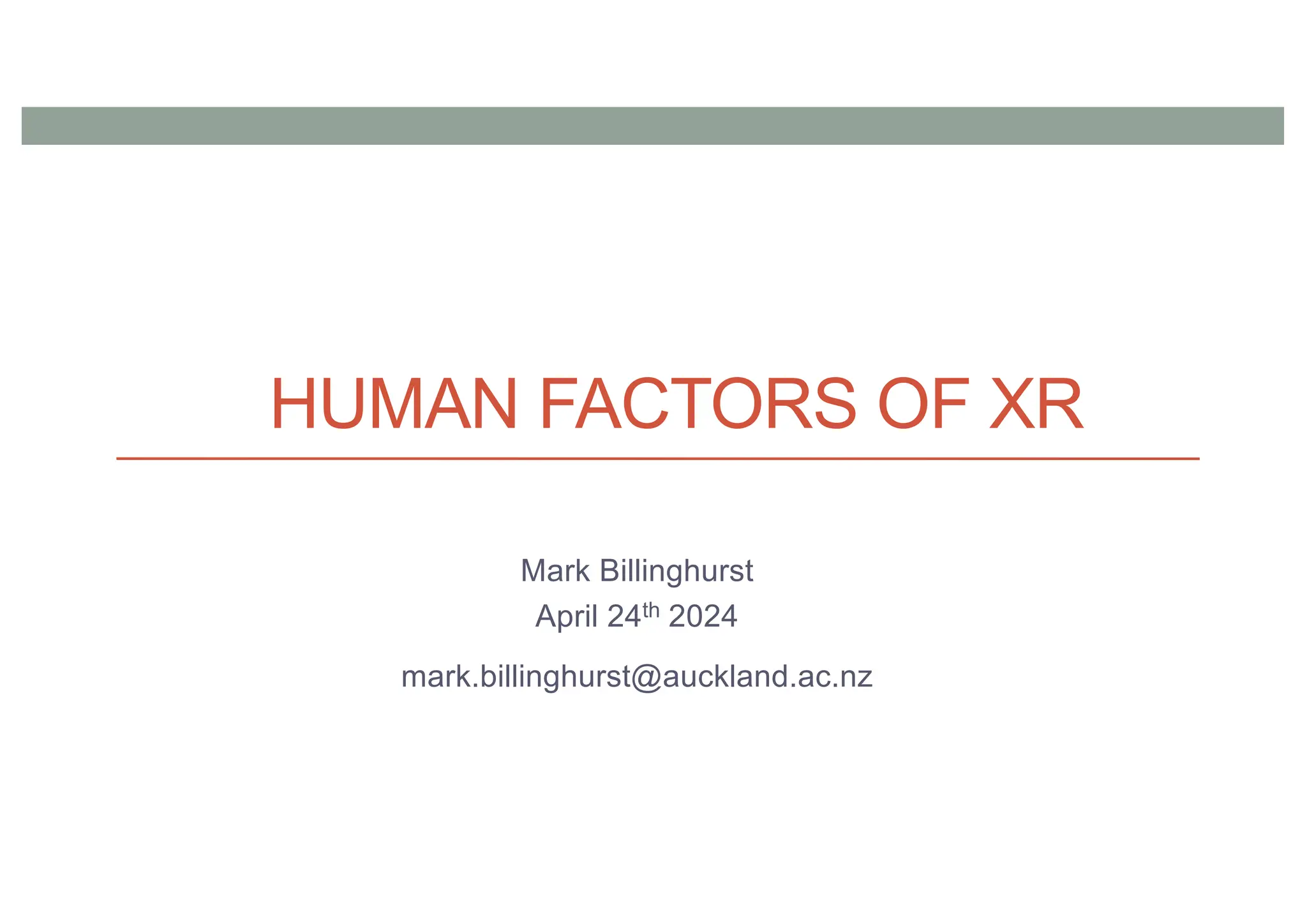 Human Factors of XR: Using Human Factors to Design XR Systems | PDF