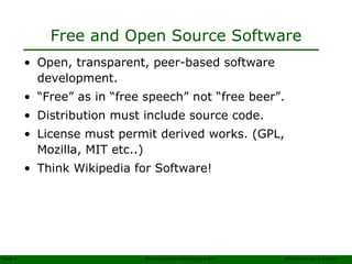 Humanitarian FOSS Project Overview | PPT