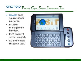 Humanitarian FOSS Project Overview | PPT