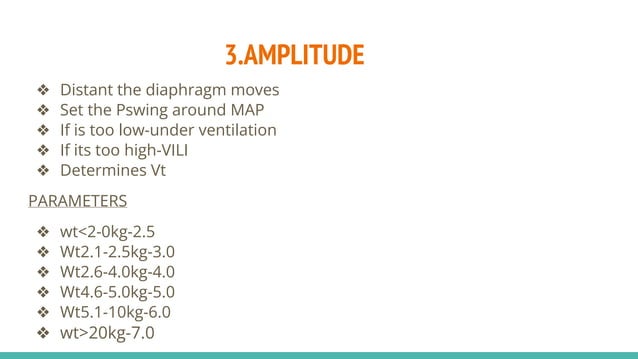 High-Frequency oscillatory ventilation HFOV | PPTX