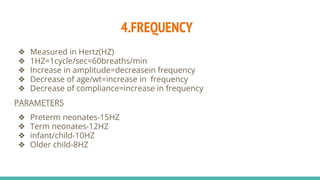 High-Frequency oscillatory ventilation HFOV | PPTX